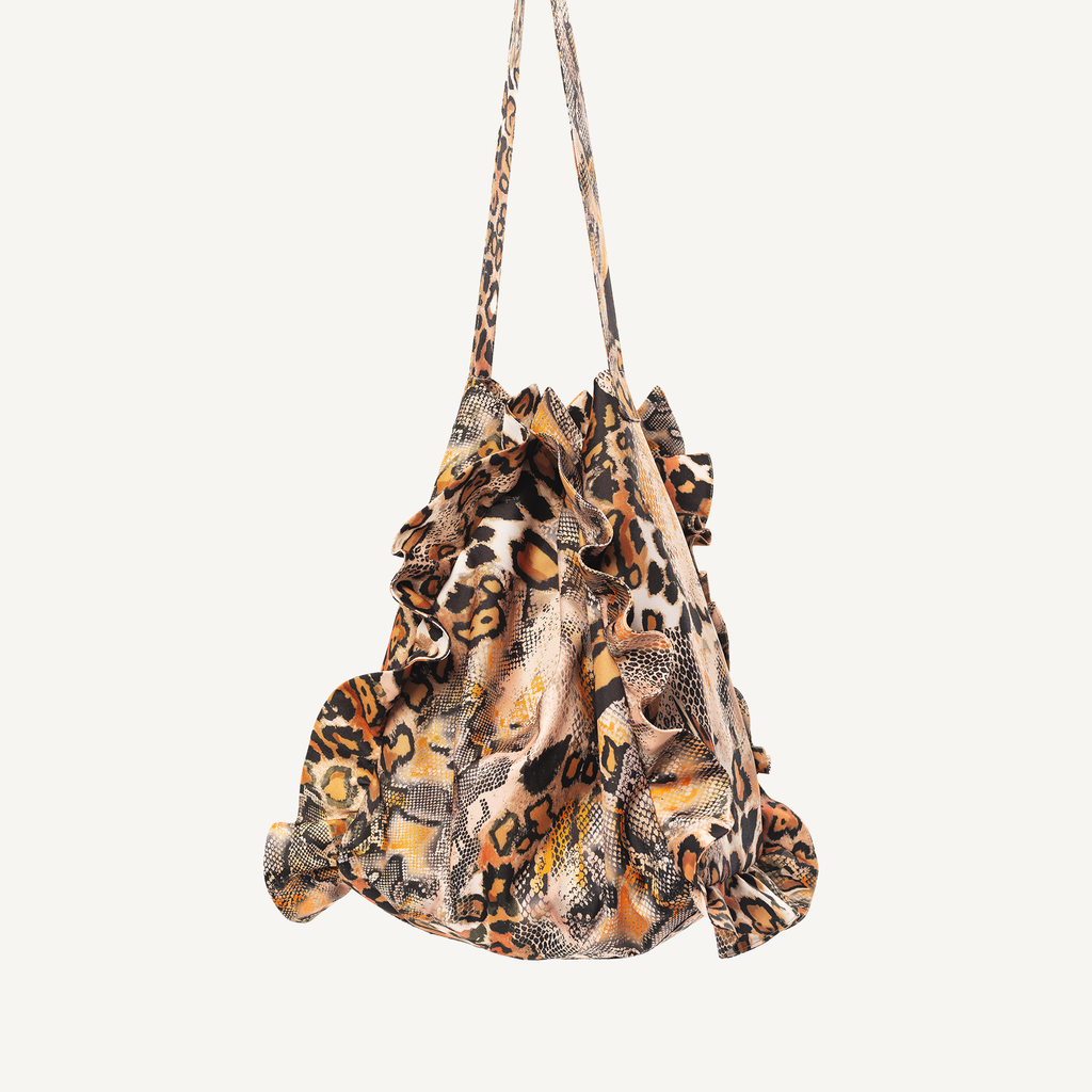 The Frill Bag • Grande Animal Print – Spago