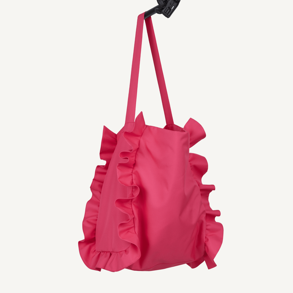 The Frill Bag • Grande Pop Pink – Spago